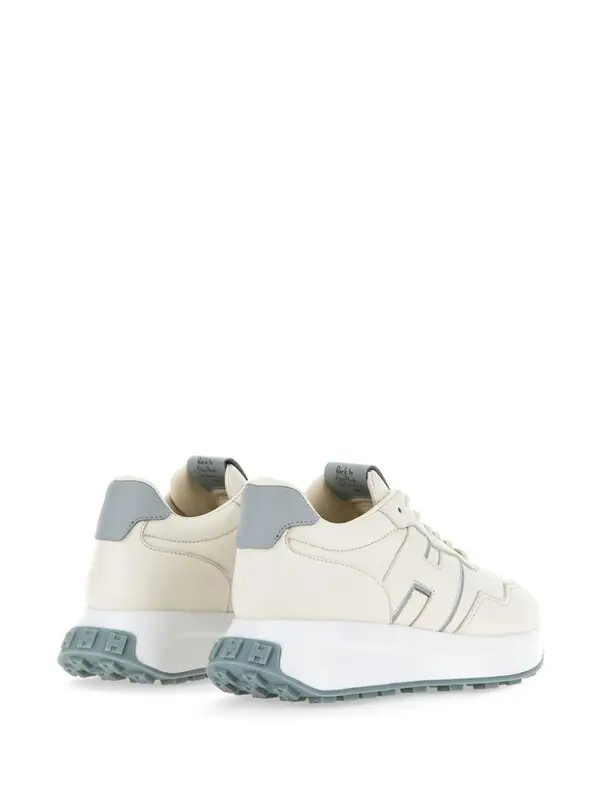 Hogan Logo-patch Sneakers - Neutrals