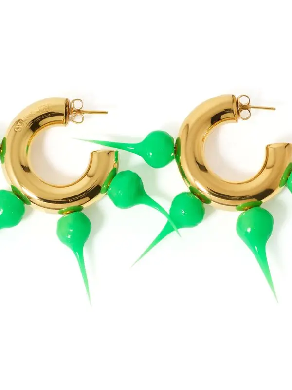 Sunnei Small Spike Hook Earrings - Gold