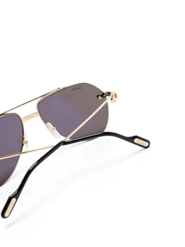 Cartier Pilot-frame Sunglasses