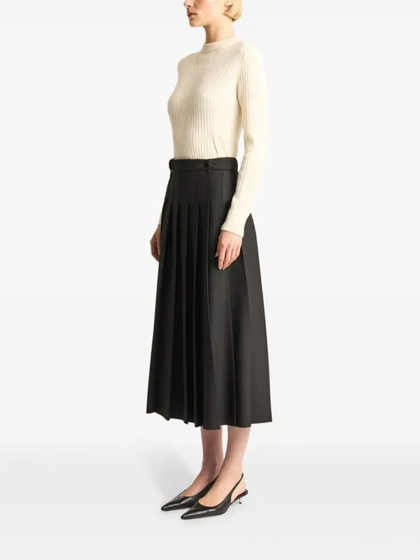 Fusalp Tita Midi Pleated Skirt