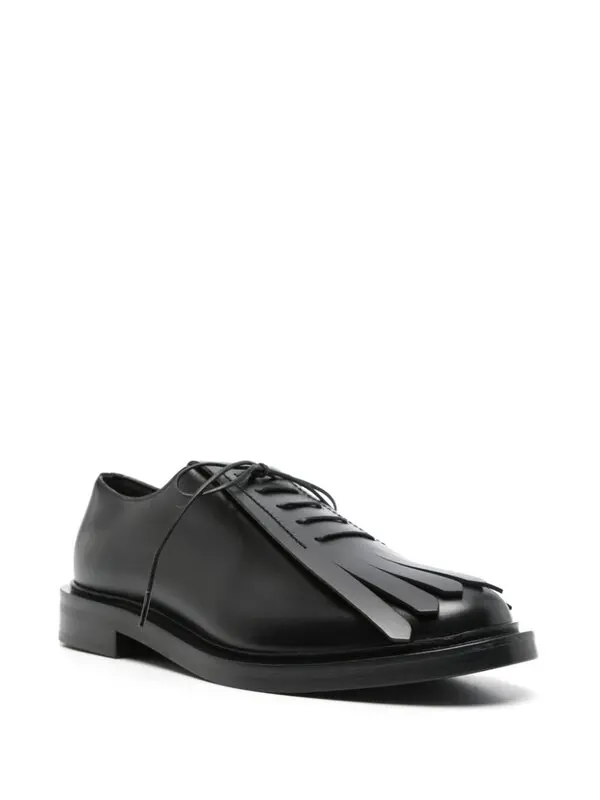 Max Mara Leather Oxford Shoes