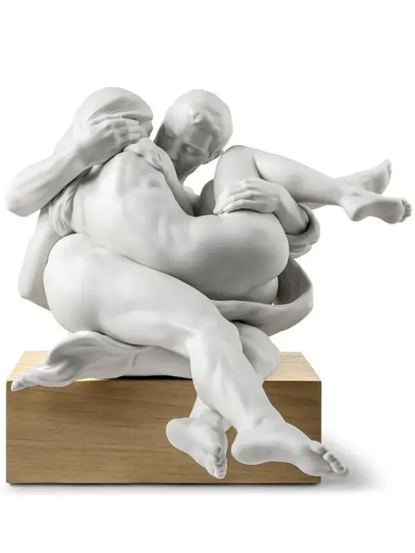 LLADRO Together Sculpture - White
