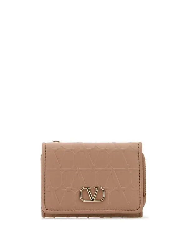 Valentino Garavani Vlogo Wallet - Neutrals