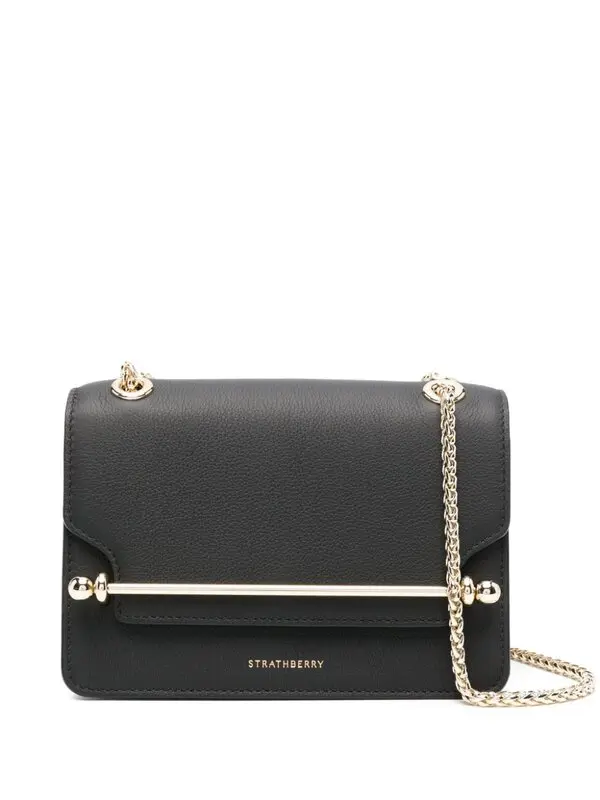 Strathberry Mini East/west Crossbody Bag - Black