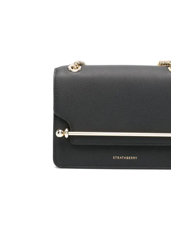 Strathberry Mini East/west Crossbody Bag - Black