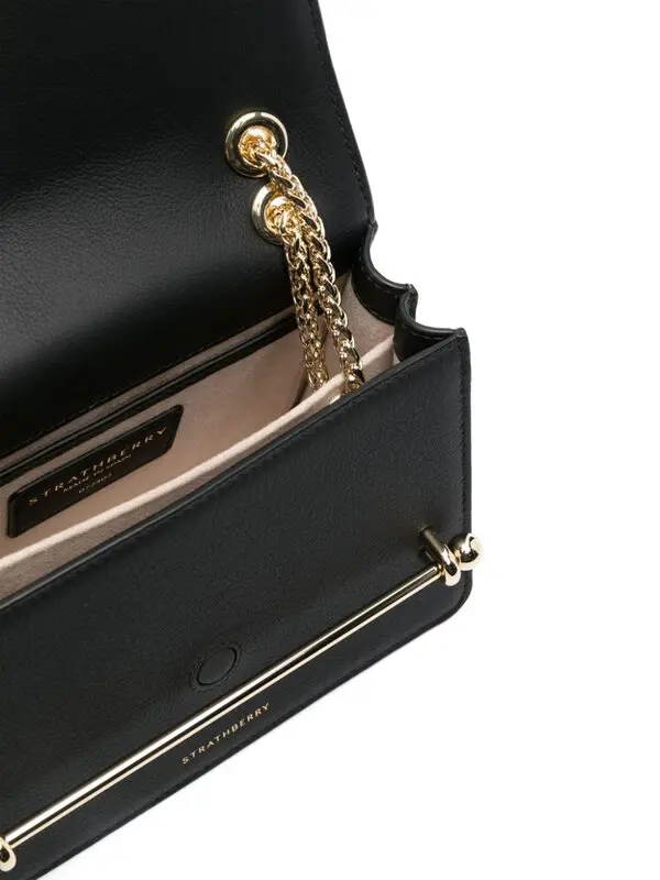 Strathberry Mini East/west Crossbody Bag - Black