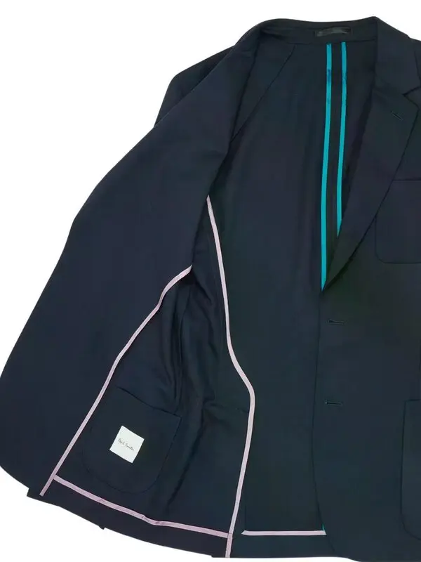 Paul Smith A Suit To Travel In Wool Unlined Blazer