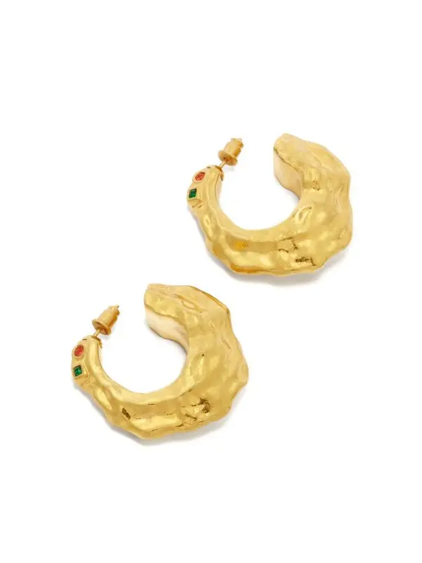 Palm Angels Melted Earrings