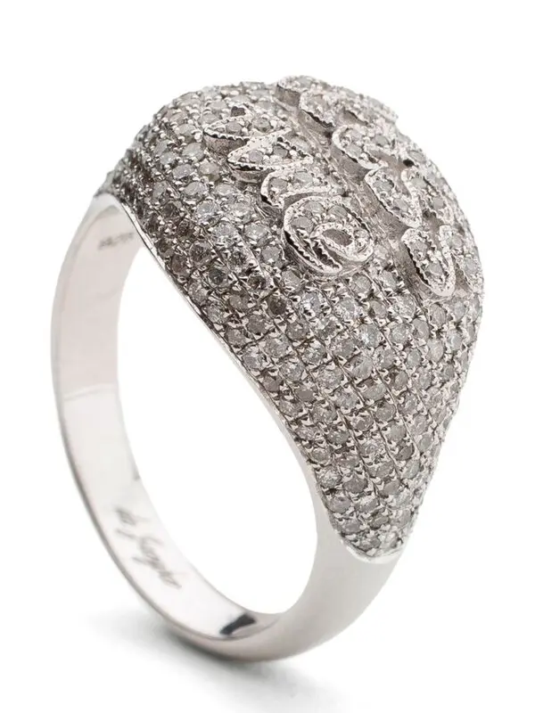 DE JAEGHER Kiss Me Diamond Ring - Silver