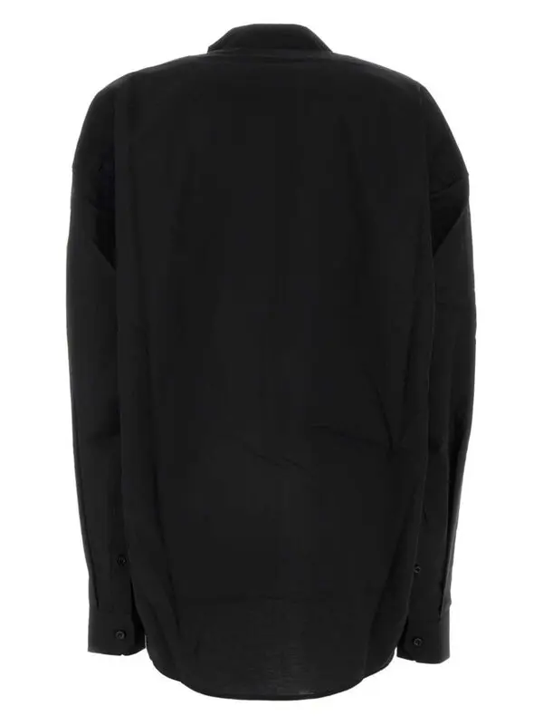 Y/project Poplin Shirt - Black