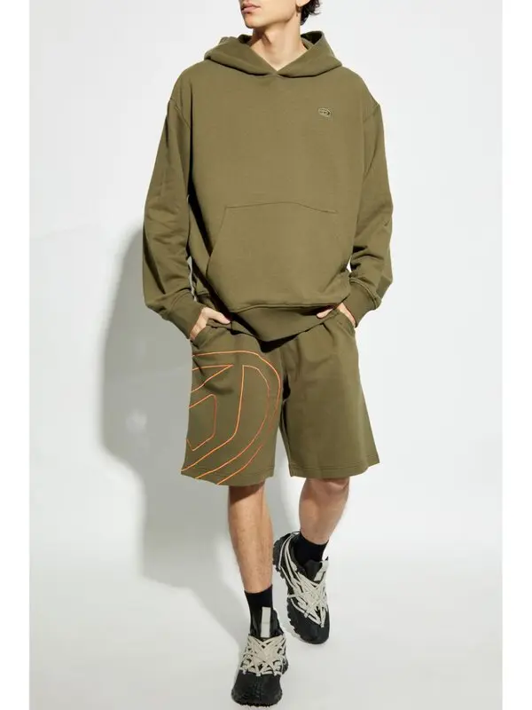 DIESEL® S-macs-hood-megoval-d Hoodie