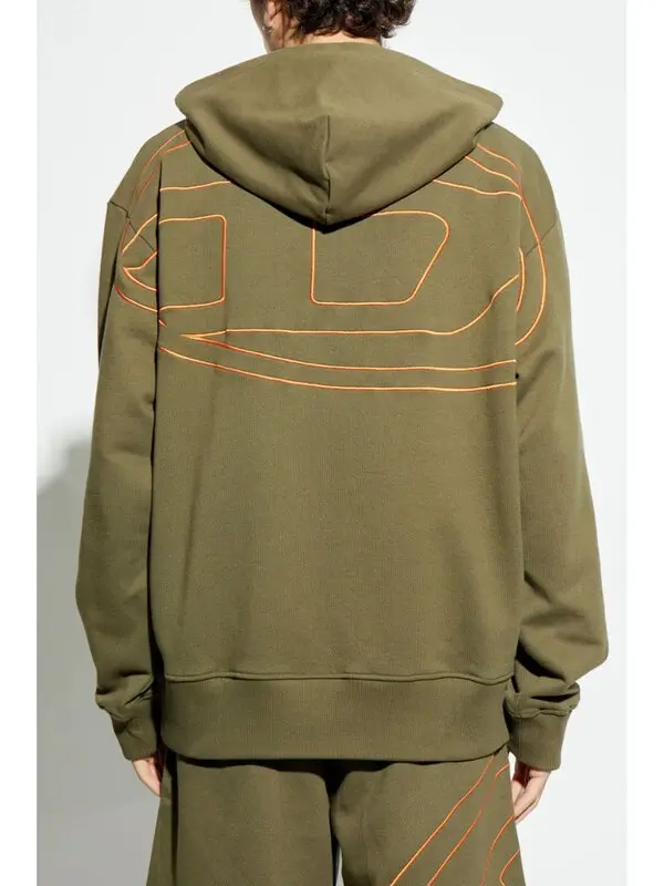DIESEL® S-macs-hood-megoval-d Hoodie