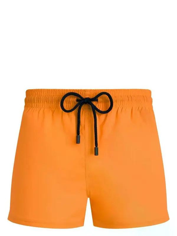 Vilebrequin Logo-patch Swim Shorts - Orange
