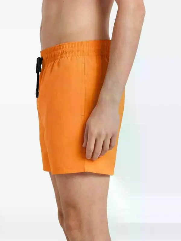 Vilebrequin Logo-patch Swim Shorts - Orange