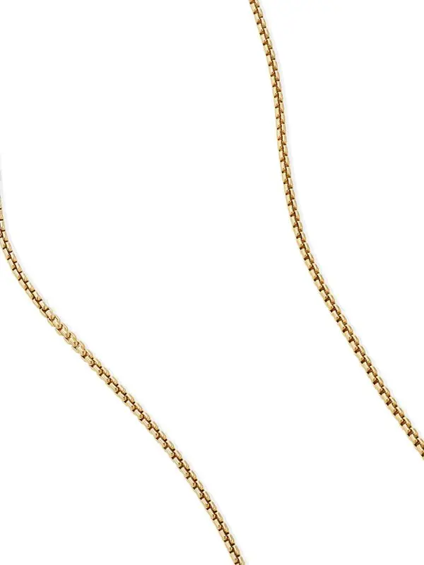 David Yurman 18kt Yellow Box Chain Necklace - Gold