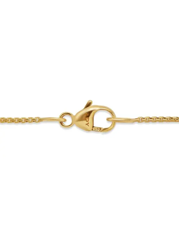 David Yurman 18kt Yellow Box Chain Necklace - Gold