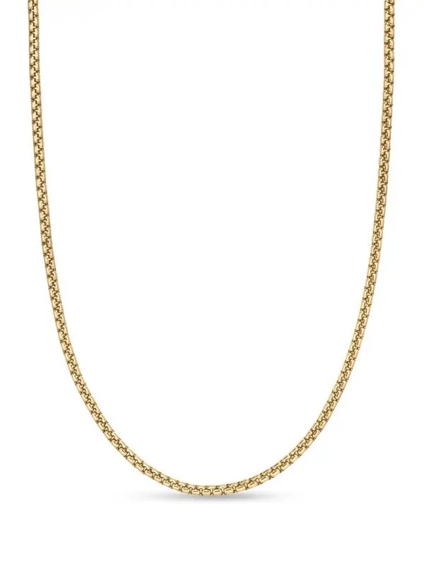 David Yurman 18kt Yellow 2.7mm Box Chain Necklace