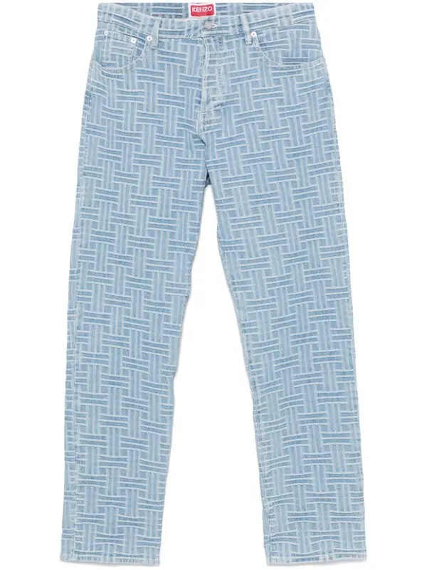 Kenzo Weave Button Jeans