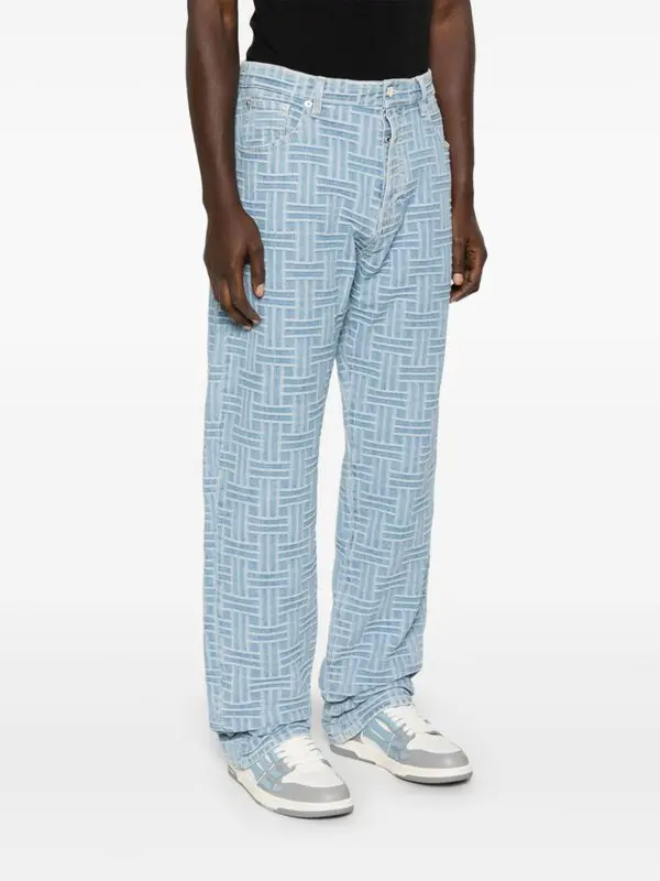 Kenzo Weave Button Jeans