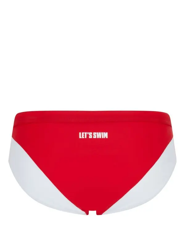 LET'S SWIM Logo Swimming Trunks
