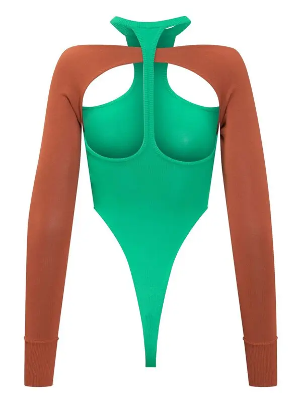 ALESSANDRO VIGILANTE Two-tone Bodysuit
