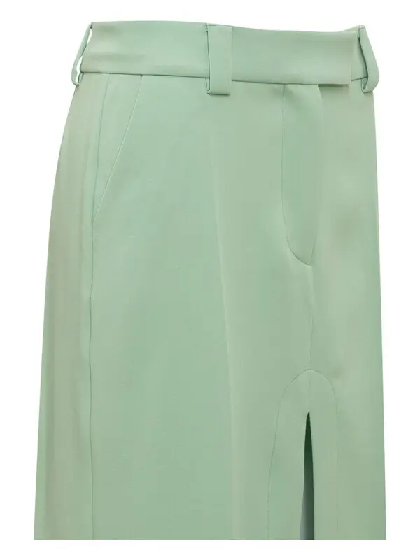 ALESSANDRO VIGILANTE Front-slit Skirt