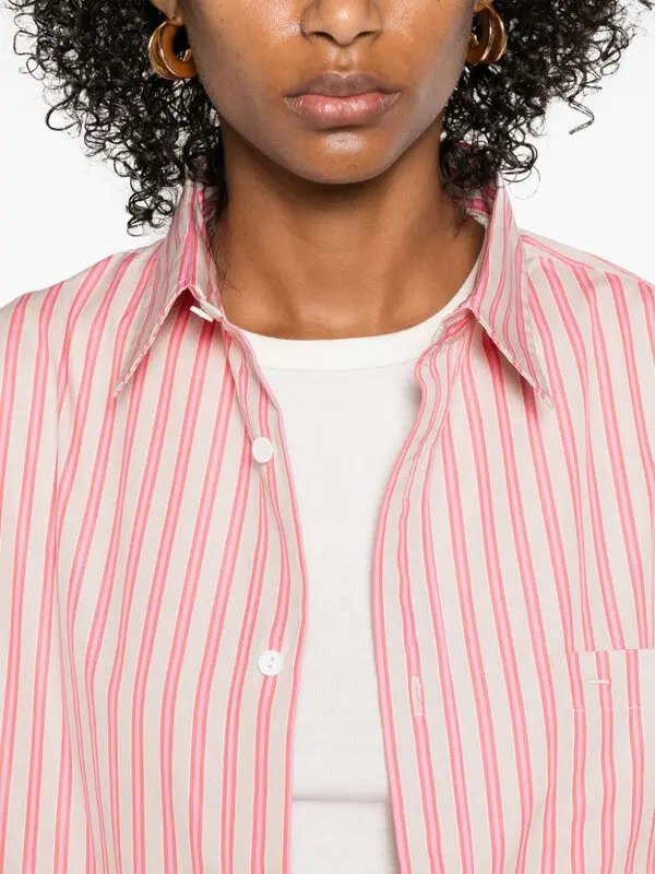 Matteau Striped Shirt - Pink
