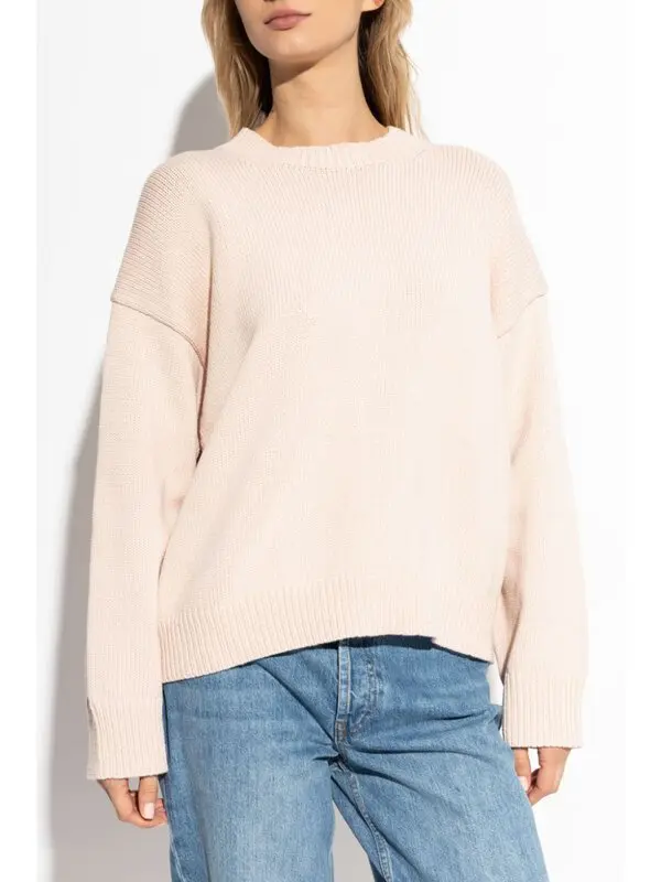 Theory Crew Neck Jumper - Pink