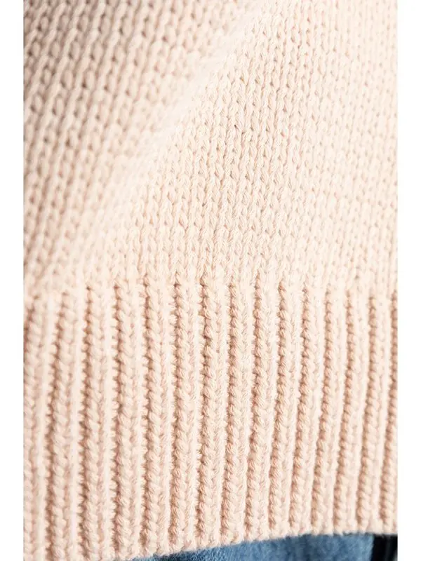 Theory Crew Neck Jumper - Pink