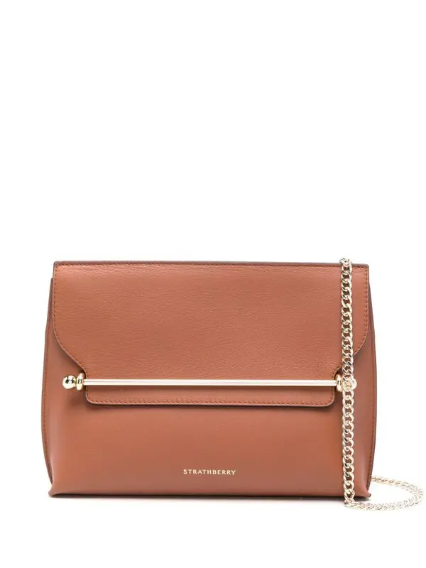 Strathberry Stylist Clutch - Brown