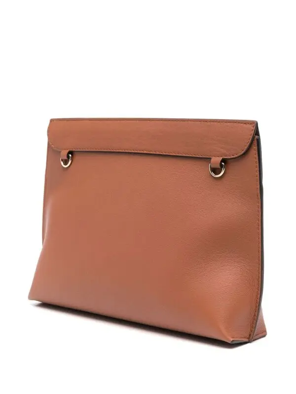 Strathberry Stylist Clutch - Brown