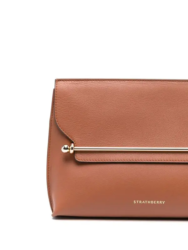 Strathberry Stylist Clutch - Brown