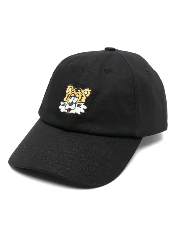 Kenzo Embroidered-motif Cap - Black
