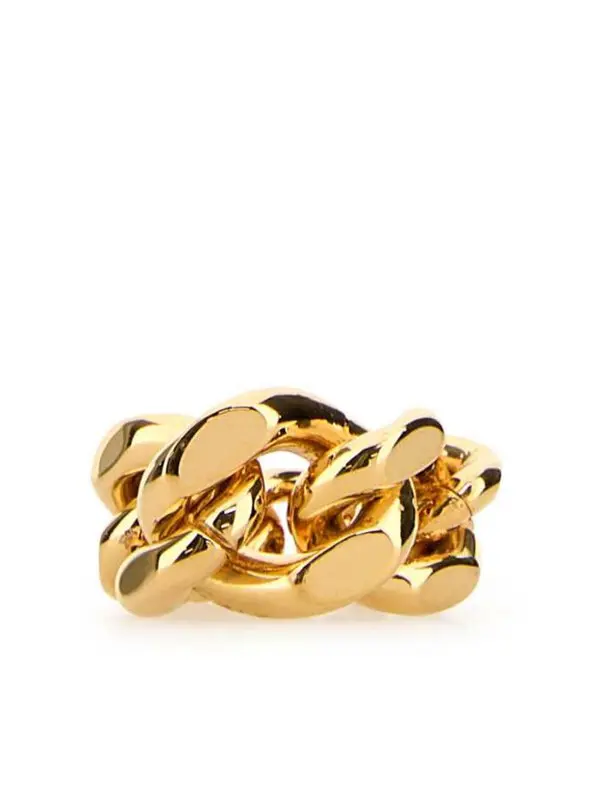 JIL SANDER Chain Ring - Gold