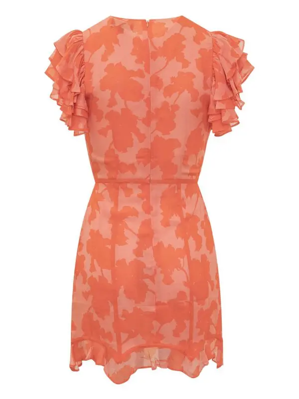 DE LA VALI Floral-print Dress