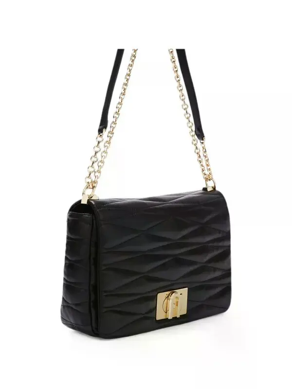 Furla Quilted Crossbody Bag - Black