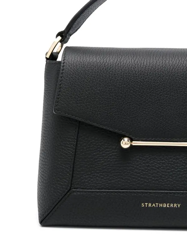 Strathberry Mosaic Tote Bag - Black