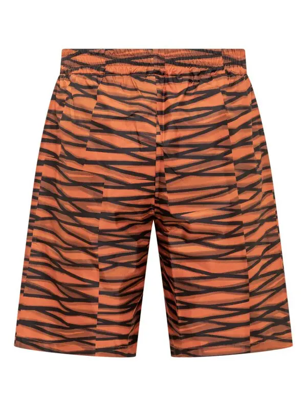 PIERRE-LOUIS MASCIA Abstract-print Shorts