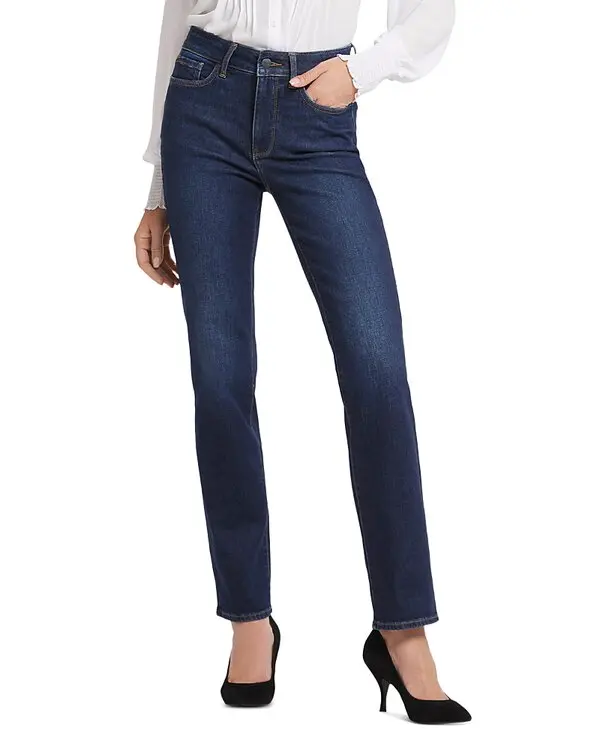 NYDJ Marilyn High Rise Straight Jeans