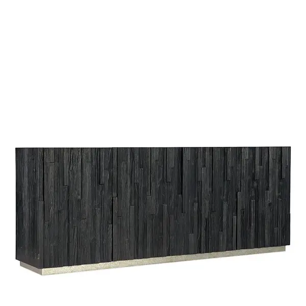 HOOKER FURNITURE Shou Sugi Ban Entertainment Console - Black