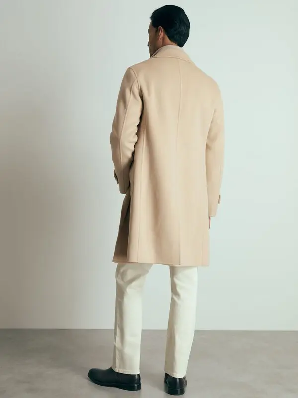 REISS Genoa Atelier Wool-cashmere Double-breasted Coat