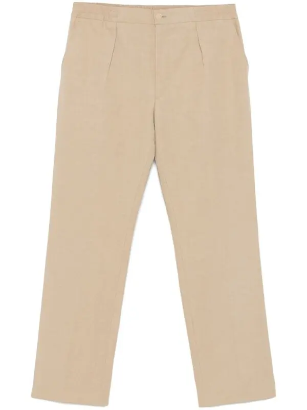 FURSAC Slub-texture Trousers