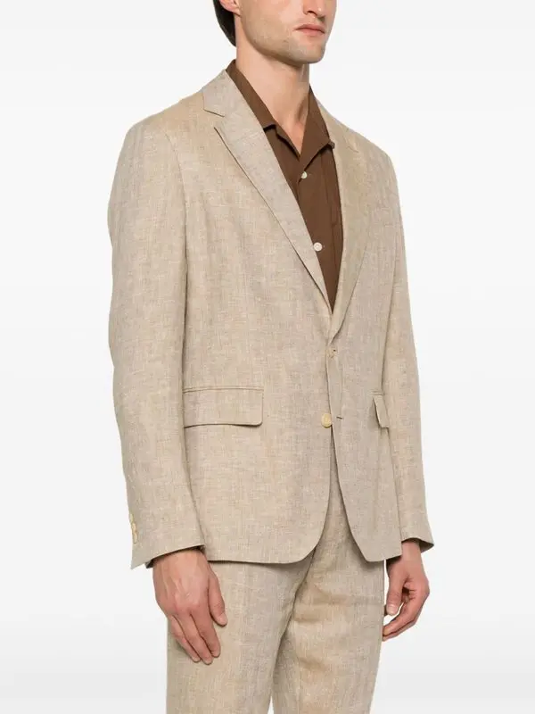 FURSAC Linen Blazer - Neutrals