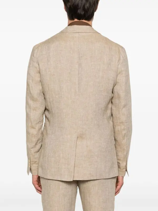 FURSAC Linen Blazer - Neutrals