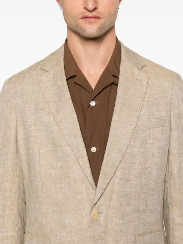 FURSAC Linen Blazer - Neutrals