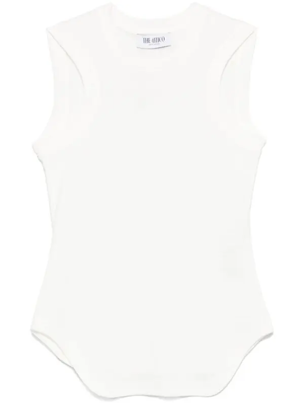 Attico Reese Tank Top - White