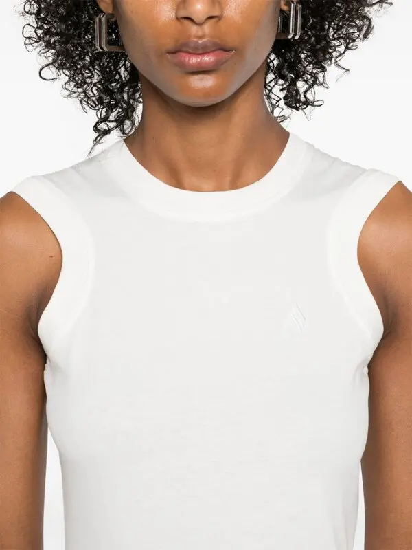 Attico Reese Tank Top - White