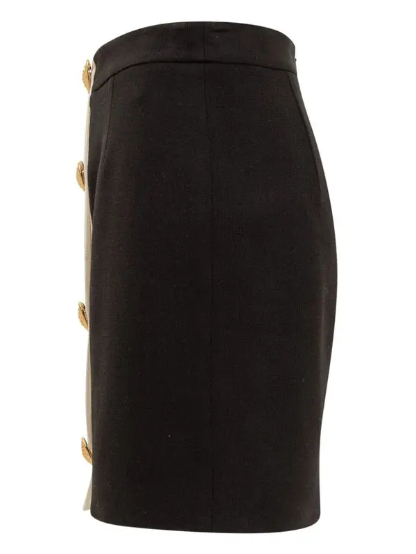 Moschino Heart-motif Mini Skirt - Black