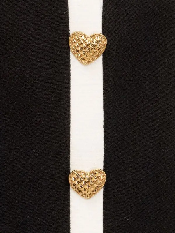 Moschino Heart-motif Mini Skirt - Black