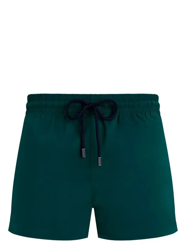 Vilebrequin Logo-patch Swim Shorts - Green